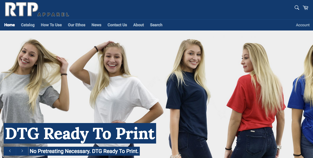 RTP Apparel Announces the Launch of New, Faster eCommerce Store