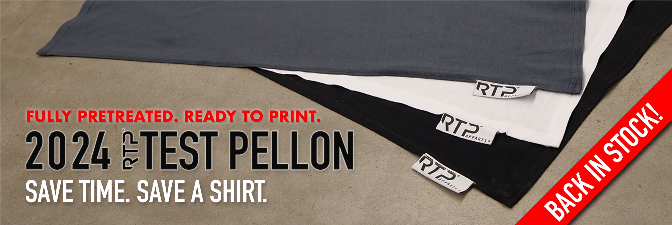 RTP Apparel - DTG Ready To Print T-Shirts